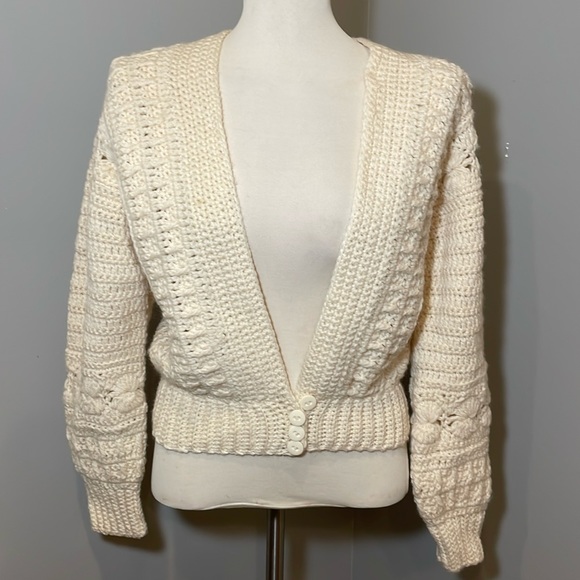 SHELEEN OF DUBLIN | Sweaters | Vtg Sheleen Of Dublin Hand Crocheted ...